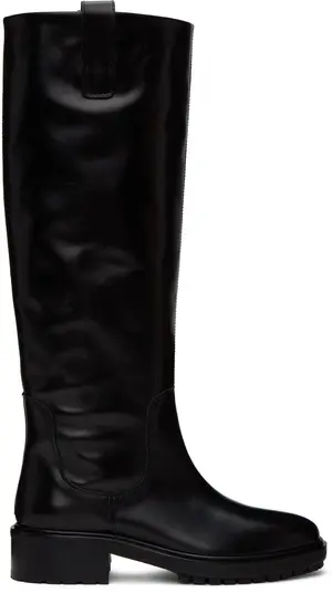AeydĒ Henry Knee-high Boots - Black