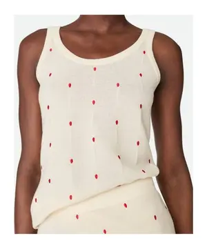 Bottega Veneta Embroidered Matches Midi Skirt