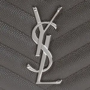 Saint Laurent Zipper Wallet - Black