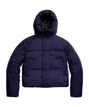 Canada Goose Quilted Zip-front Down Jacket - Black
