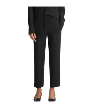 Vince Belt-loop Straight-leg Trousers