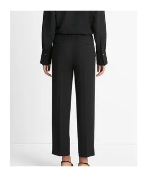 Vince Belt-loop Straight-leg Trousers