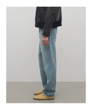 THE ROW Fred Cotton Jeans - Light Indigo