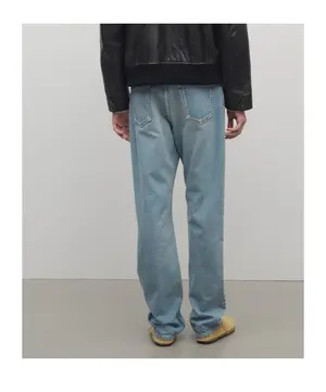 THE ROW Fred Cotton Jeans - Light Indigo