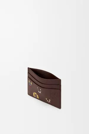 Loewe X Louis Wain Cats Plain Cardholder