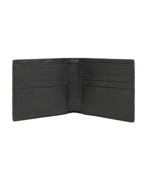 Bottega Veneta Intreccio Bi-fold Wallet - Black