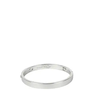 COACH Hinge Bangle Bracelet With Monogram Motif