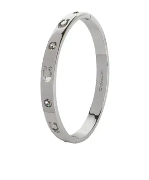 COACH Hinge Bangle Bracelet With Monogram Motif