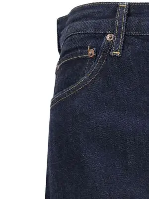 AGOLDE Luna High Rise Pieced Taper Jeans - Black