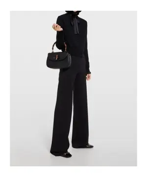 Gucci Embroidered Knit Cardigan - Black