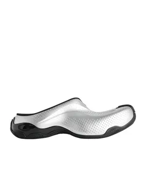 Balenciaga Basketball Slip-on Sneakers - Silver/black