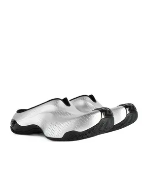Balenciaga Basketball Slip-on Sneakers - Silver/black