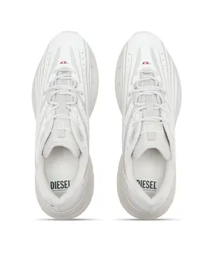 DIESEL® D-airspeed Low Panelled Sneakers - White/grey