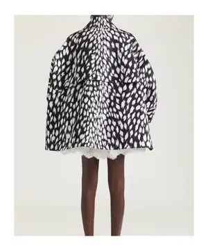 Givenchy Cocoon Collared Short Coat