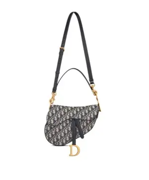 Dior Saddle Messenger Bag In Oblique