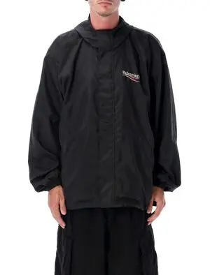 Balenciaga Political Campaign Hooded Jacket