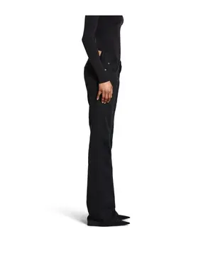 Balenciaga Mid-waisted Straight-leg Jeans - Black