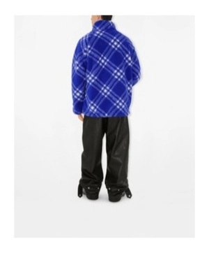 Burberry Checked Fleece Jacket