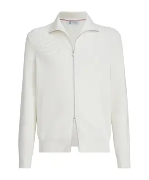 Brunello Cucinelli Zip-fastening Cardigan - Panama