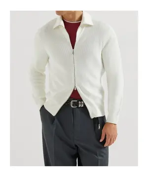 Brunello Cucinelli Zip-fastening Cardigan - Panama