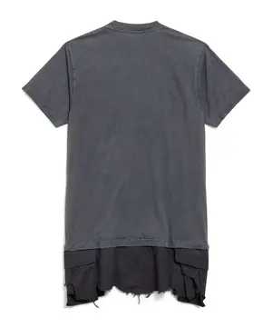 Balenciaga Luxury Script T-shirt Dress