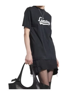 Balenciaga Luxury Script T-shirt Dress