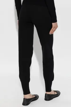 VIVIENNE WESTWOOD Logo-embroidered Knitted Sweatpants