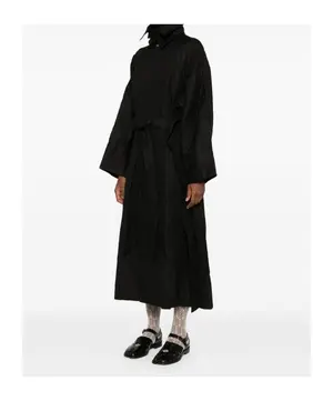 Issey Miyake Hemp Coat - Black