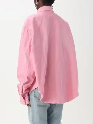 Balenciaga Logo Embroidered Long-sleeve Shirt