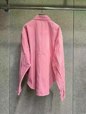 Balenciaga Logo Embroidered Long-sleeve Shirt