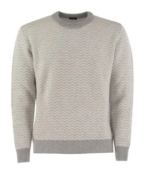 Kiton Round Neck Sweaters For Men