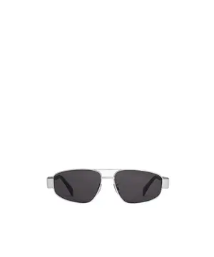 Celine Triomphe Metal 03 Sunglasses - Black