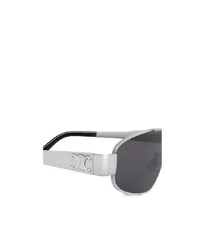 Celine Triomphe Metal 03 Sunglasses - Black