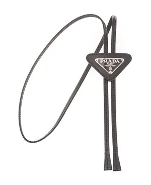 Prada Logo Bolo Tie