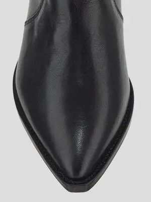 Isabel Marant Étoile Denvee 40mm Leather Knee-high Boots - Black