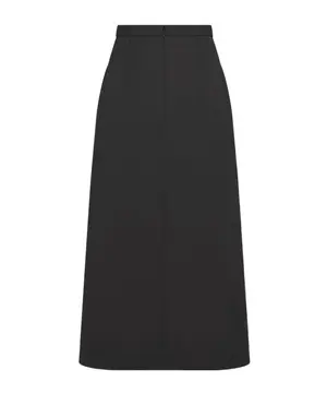 Dior Mid-length Flared Skirt With Pleated Detail - No