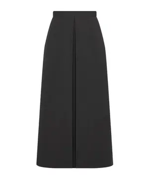 Dior Mid-length Flared Skirt With Pleated Detail - No