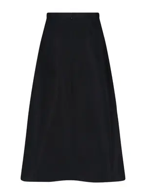 Dior Mid-length Flared Skirt With Pleated Detail - No