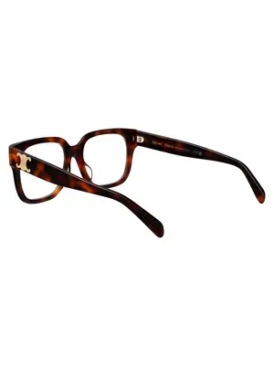 Celine Full Rim Eyeglasses With Tortoiseshell Finish