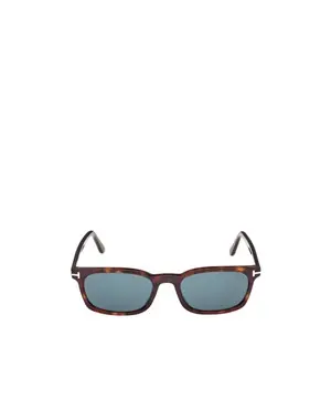 TOM FORD Rectangle Frame Sunglasses - Blue