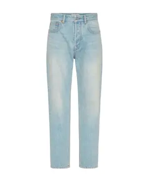 Valentino Garavani Logo Patch Mid-rise Jeans