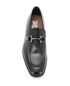 FERRAGAMO Gancini Loafer - Black