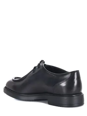 DOUCAL'S Round Toe Lace-up Shoes