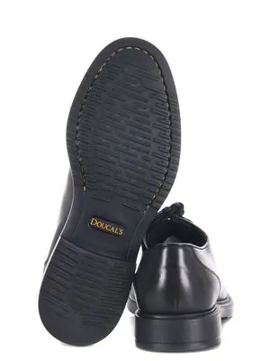DOUCAL'S Round Toe Lace-up Shoes