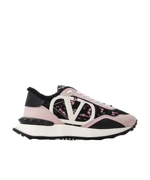 Valentino Garavani V-sign Logo Lace Low-top Sneakers