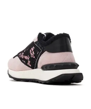 Valentino Garavani V-sign Logo Lace Low-top Sneakers