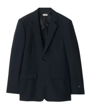 Burberry Single Breasted Tailored Jacket