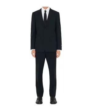 Burberry Single Breasted Tailored Jacket