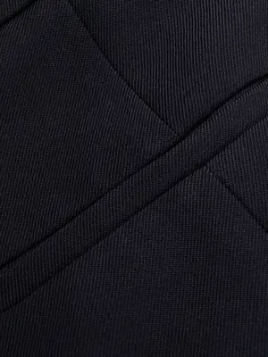 Prada Tailored Trumpet Leg Pants - Black