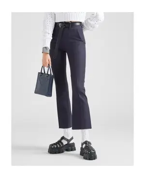 Prada Tailored Trumpet Leg Pants